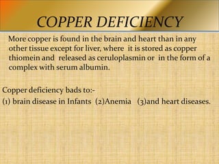 Metals in medicine | PPTX
