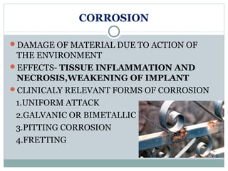 Metals in orthopaedics | PPT
