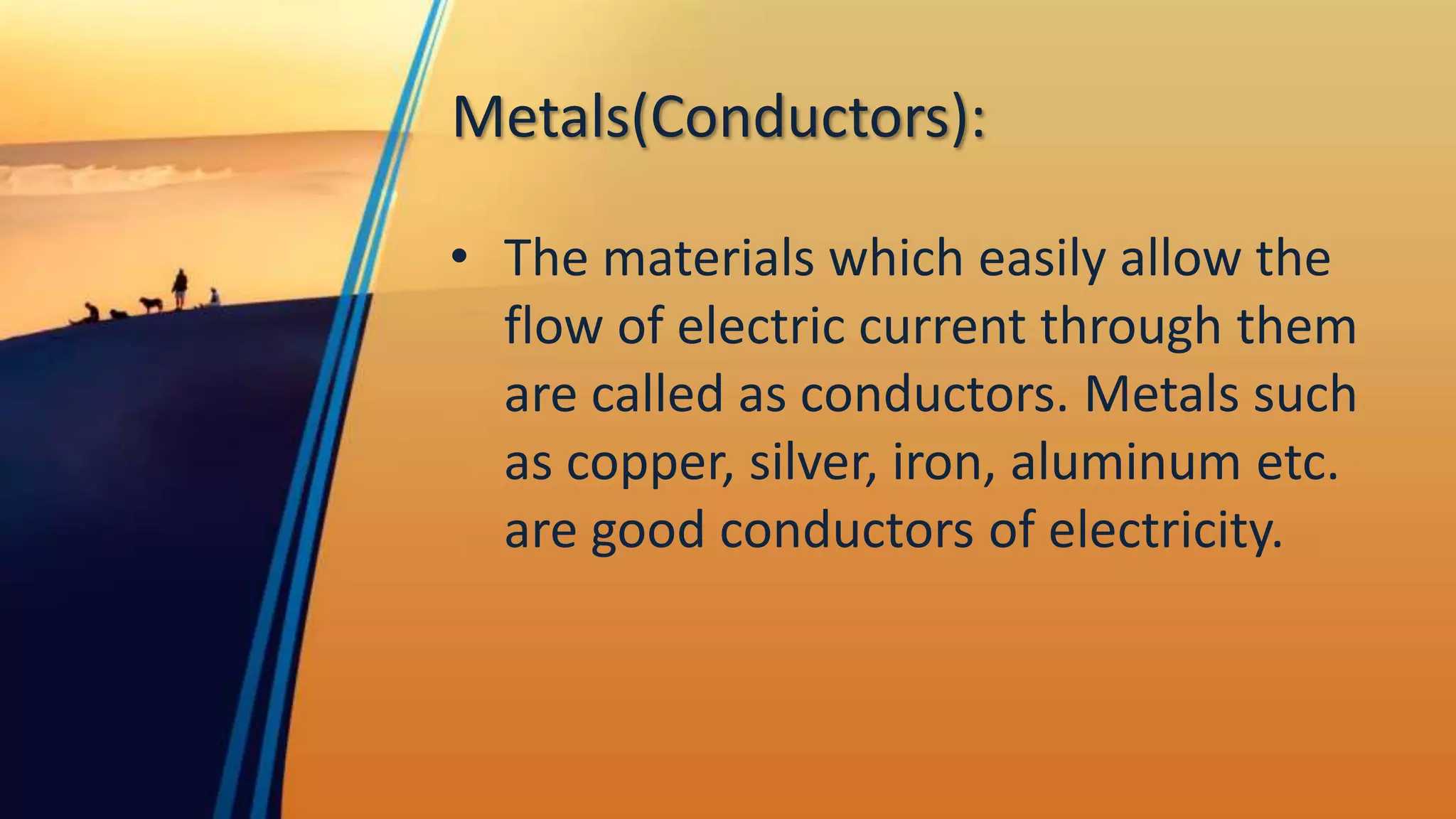 Metals,insulators & semiconductors | PPTX