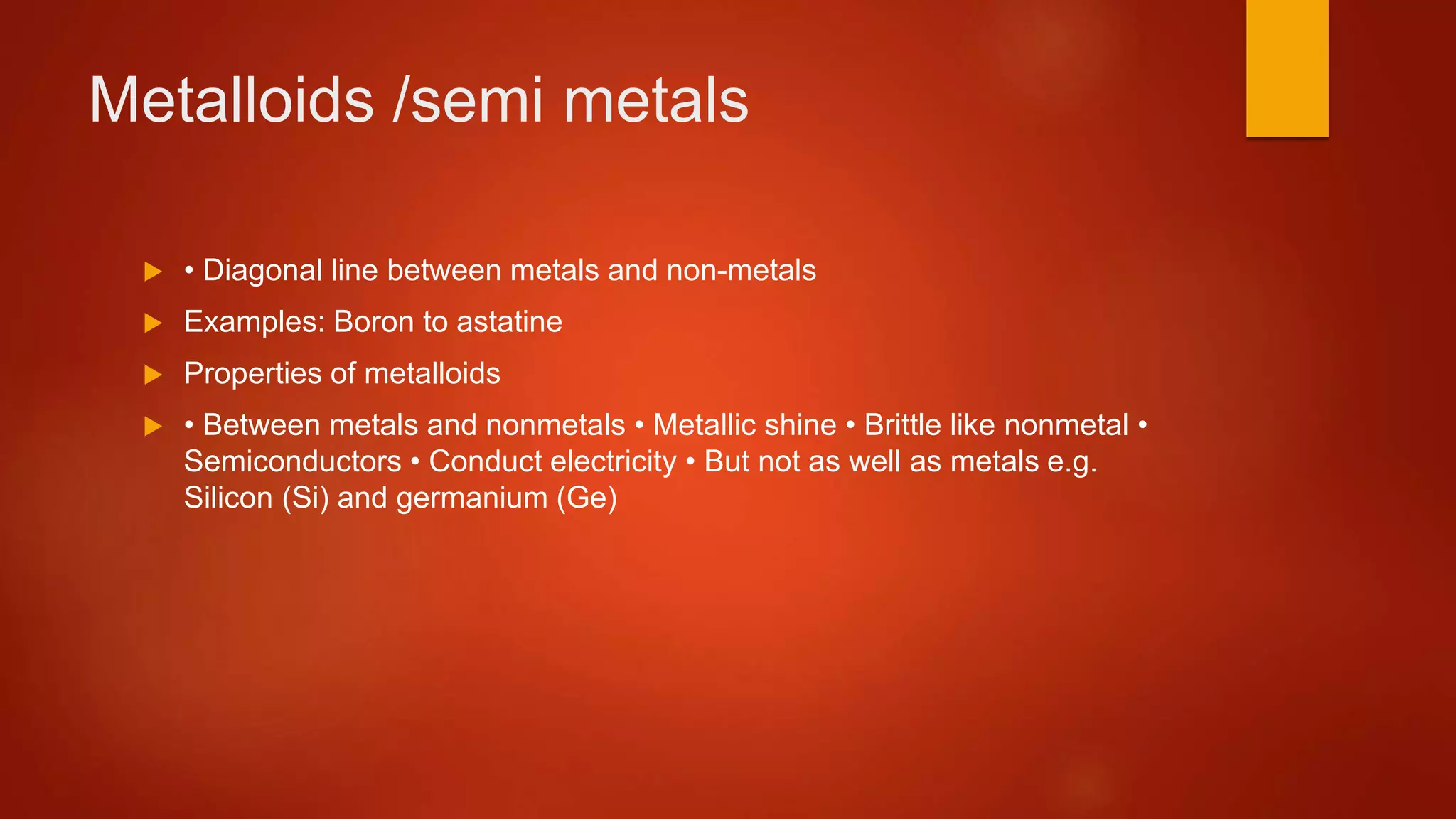 METALS, METALLOIDS AND NON-METALS.pptx