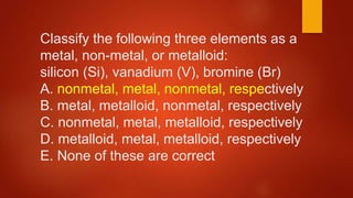 METALS, METALLOIDS AND NON-METALS.pptx