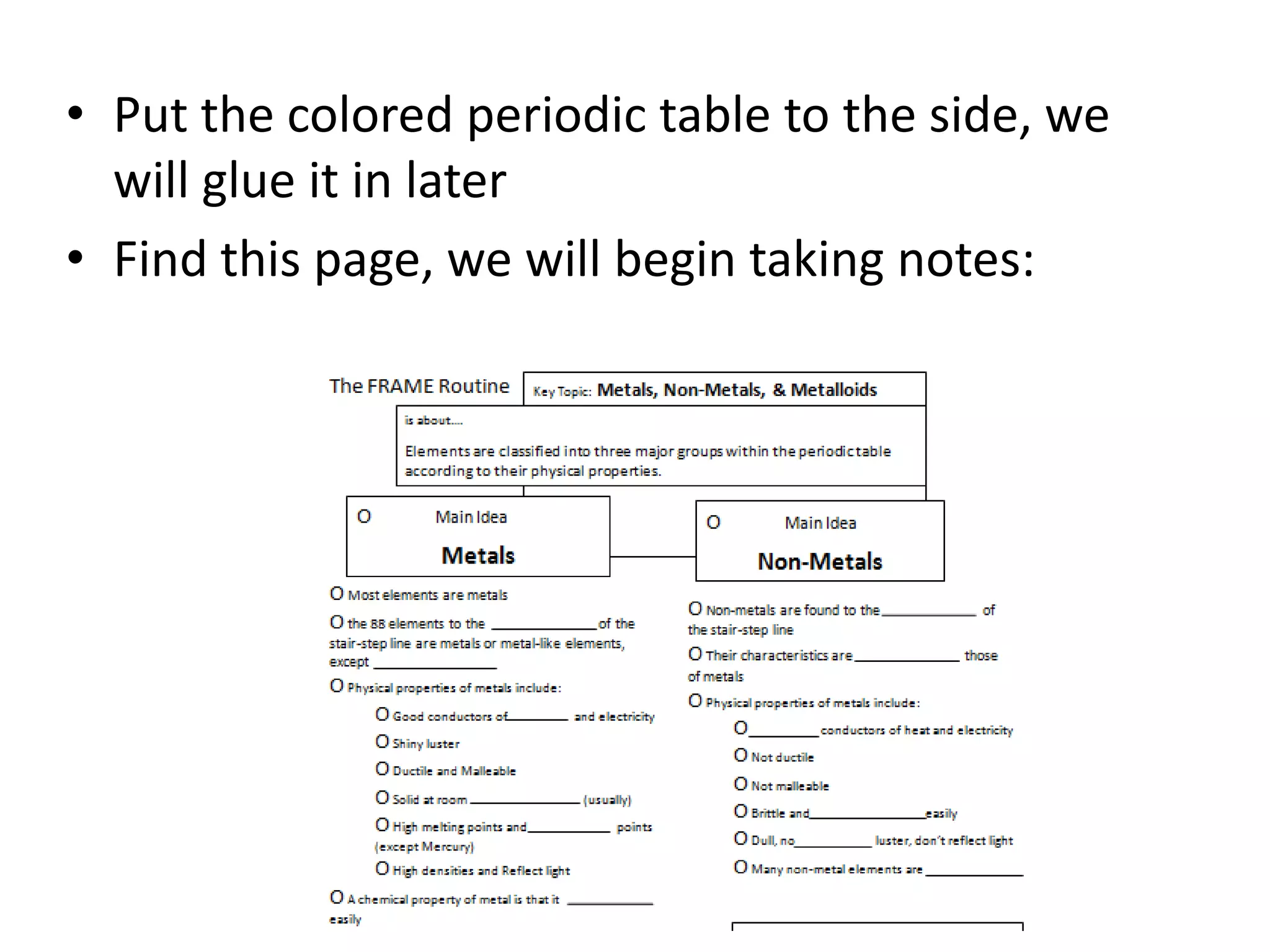 Metals, non metals, and metalloids | PDF
