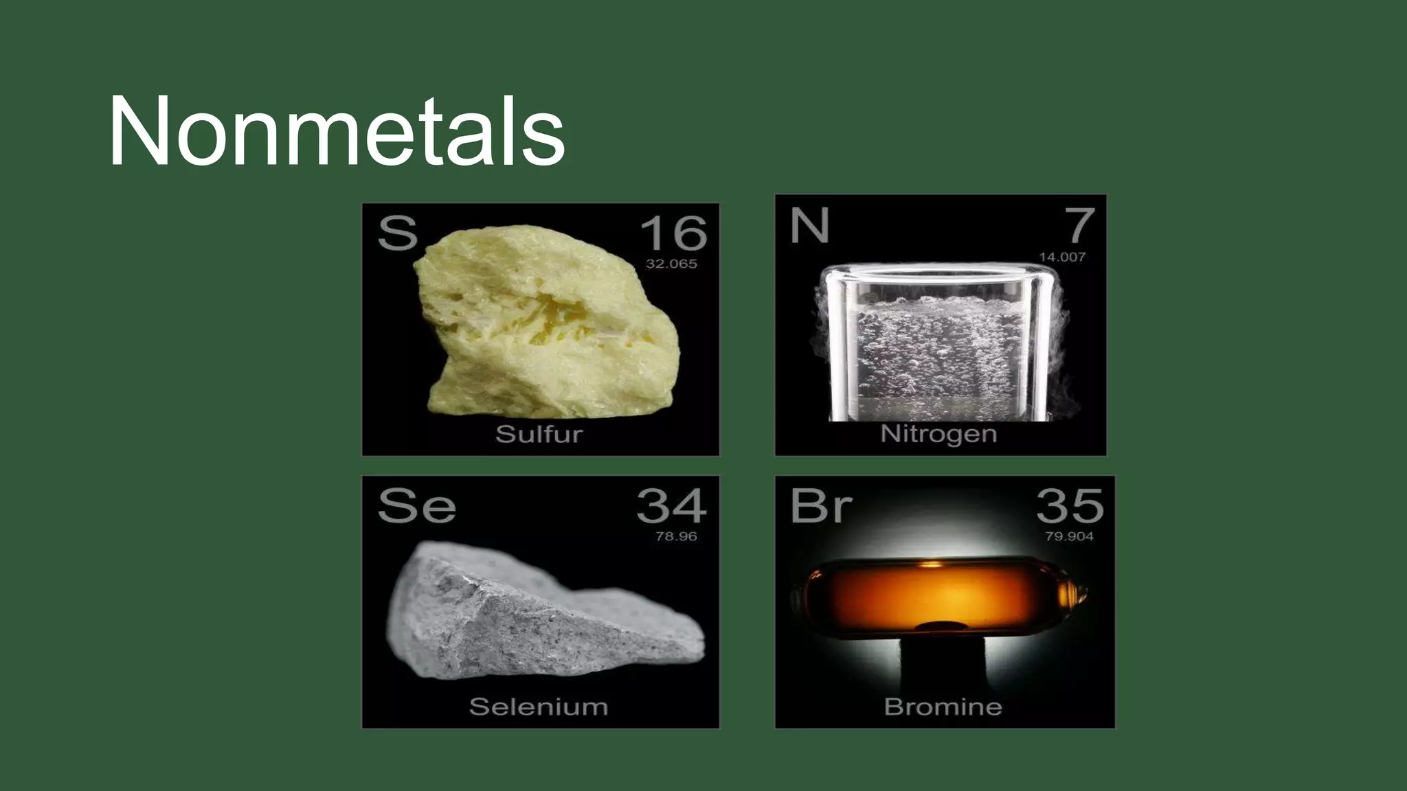 Metals, non metals, and metalloids | PPTX
