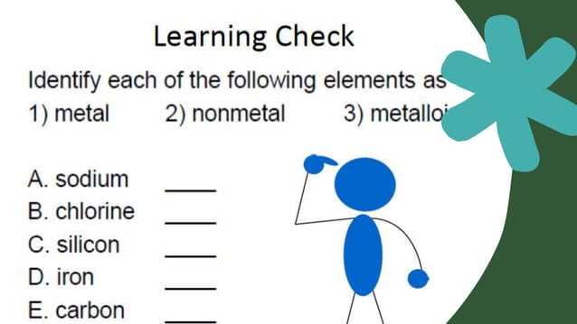 Metals, non metals, and metalloids | PPTX | Chemistry | Science