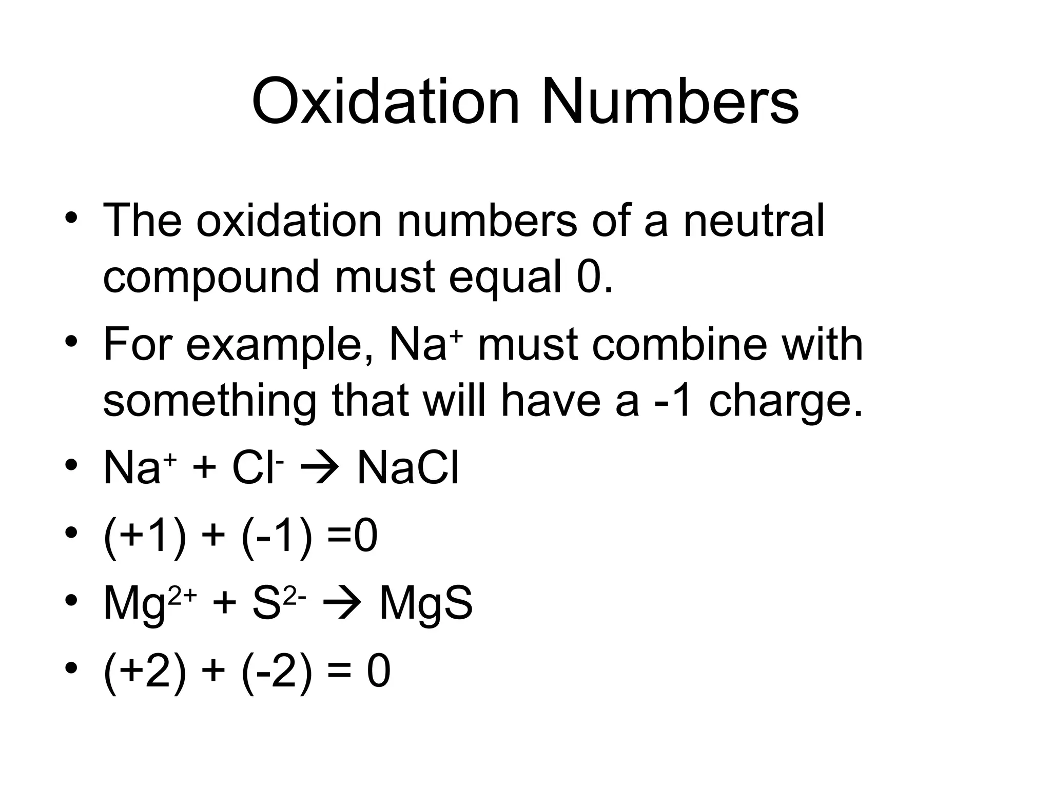 Metals, Non Metals And Oxidation | PPT