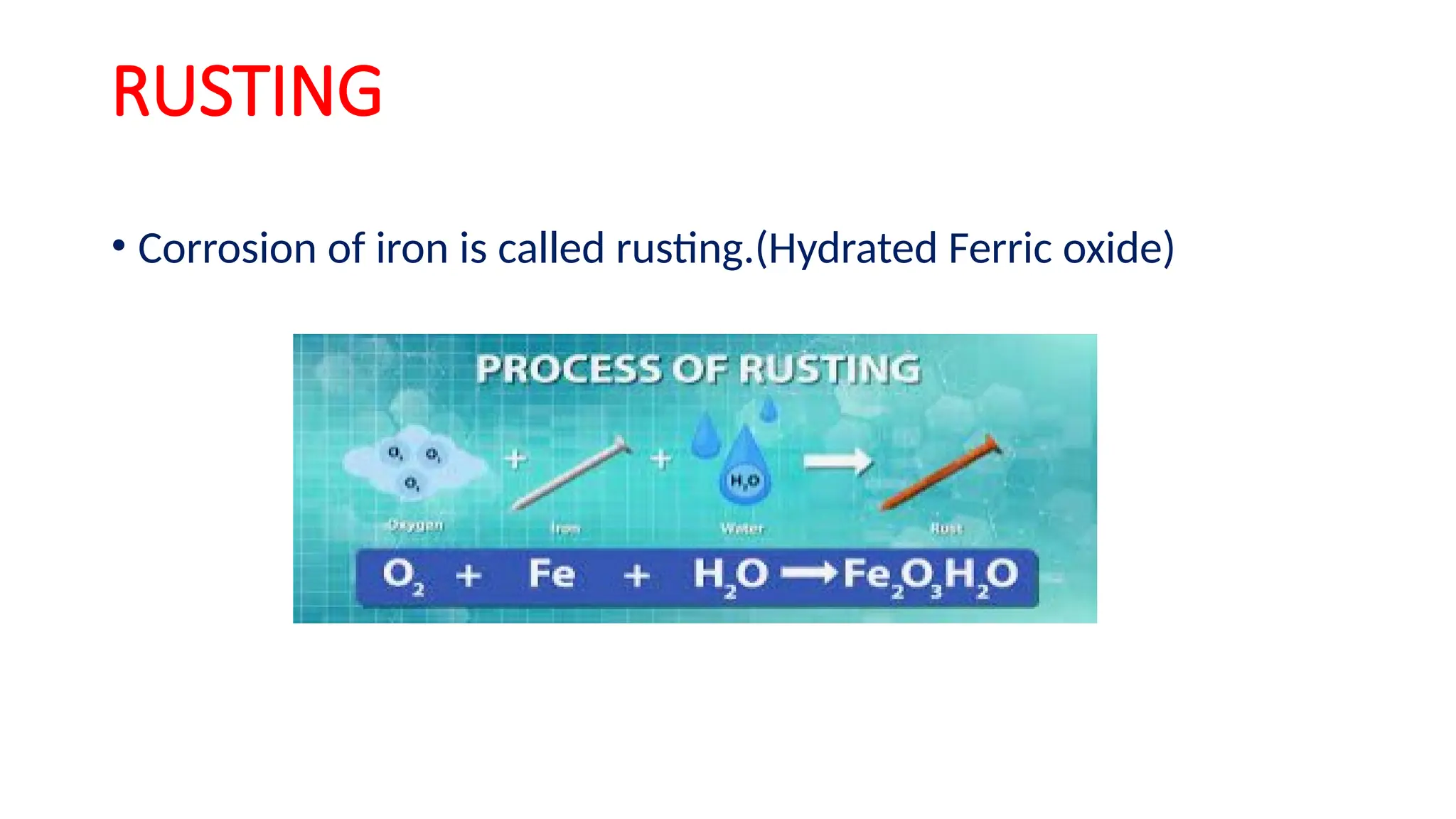 Metals & Non -metals Corrosion.ppt What is corrosion?Factors affecting that and methods to ...