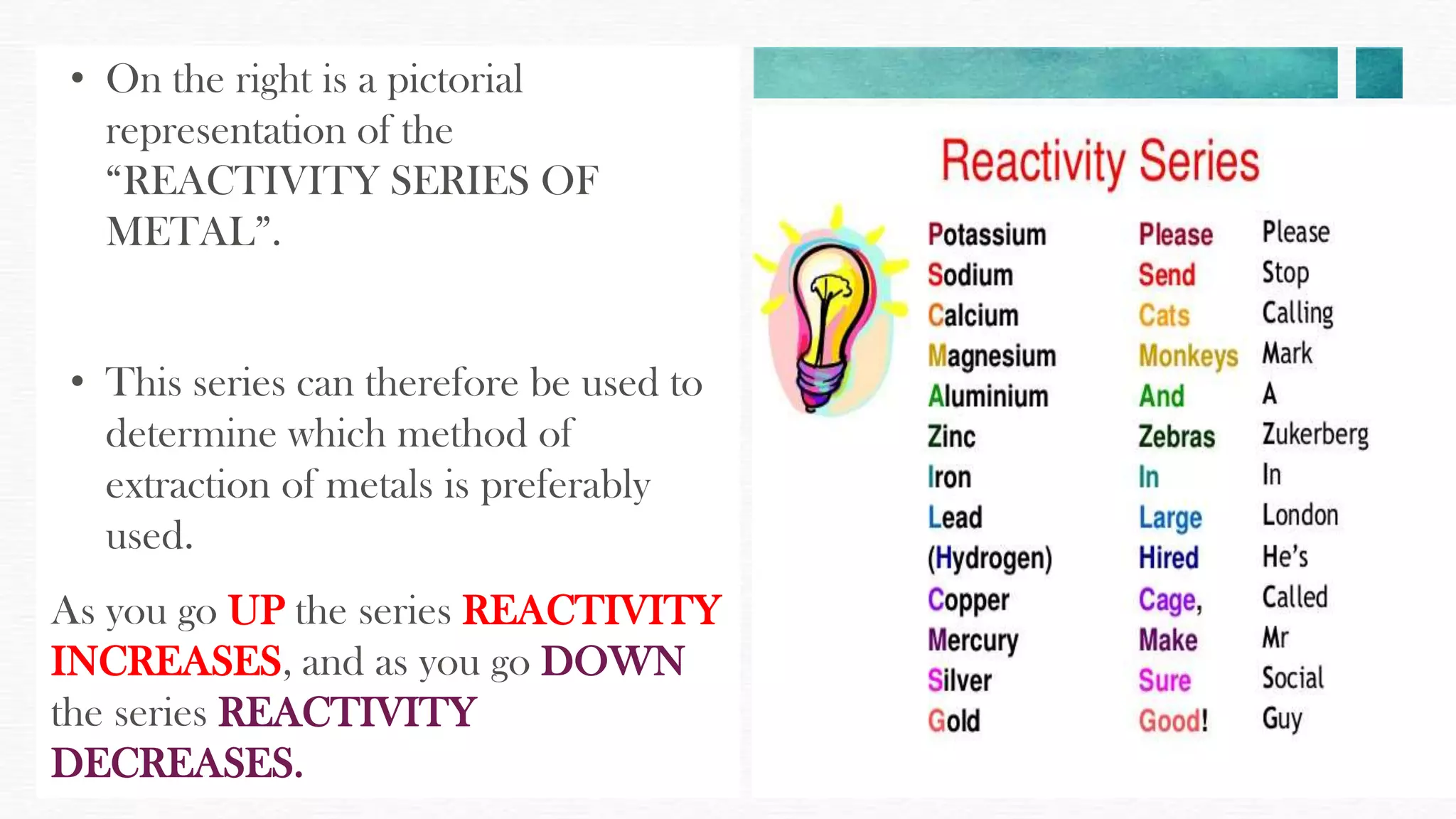 Metals, Non metals & gases | PPTX