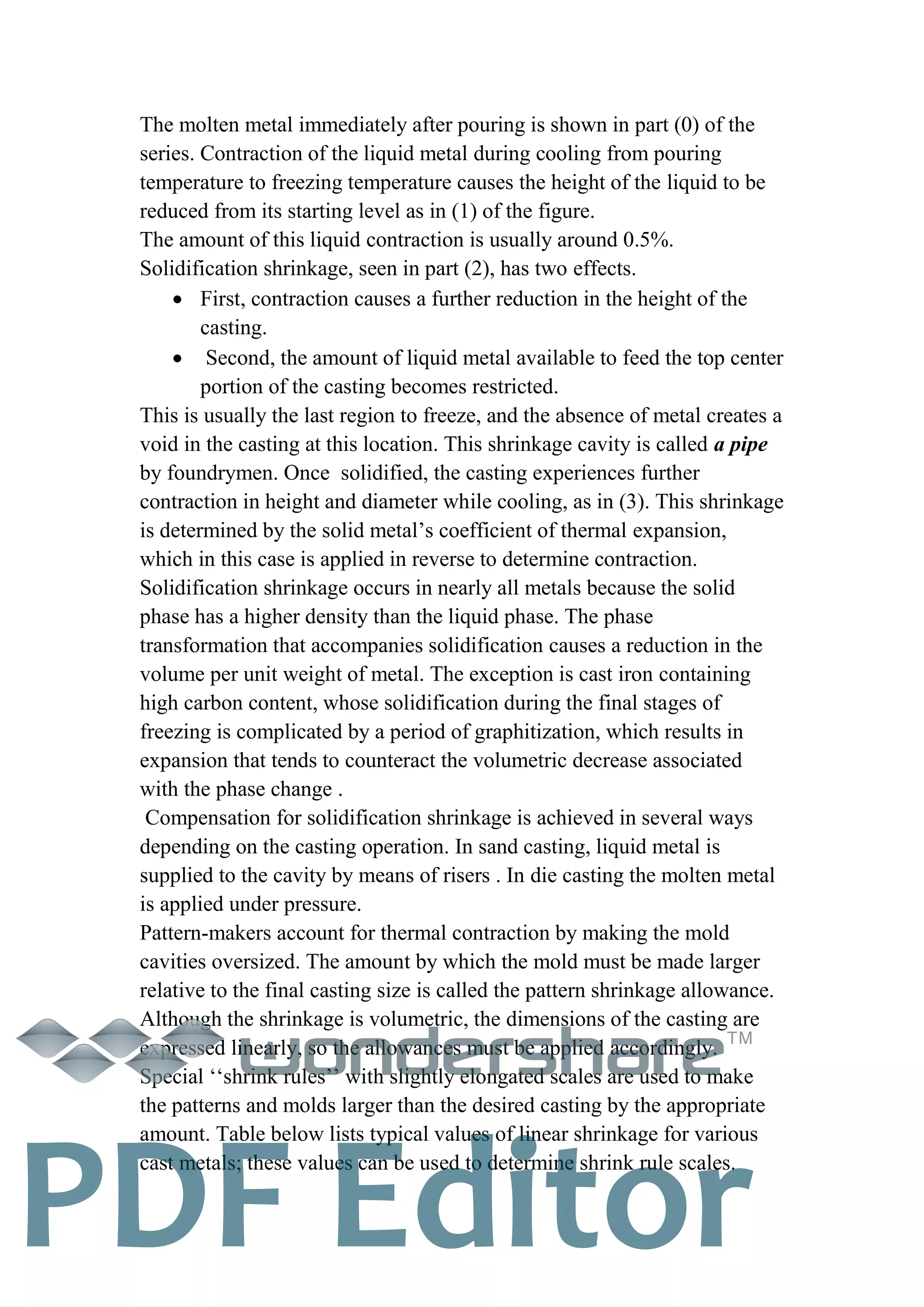 Metal solidification | PDF