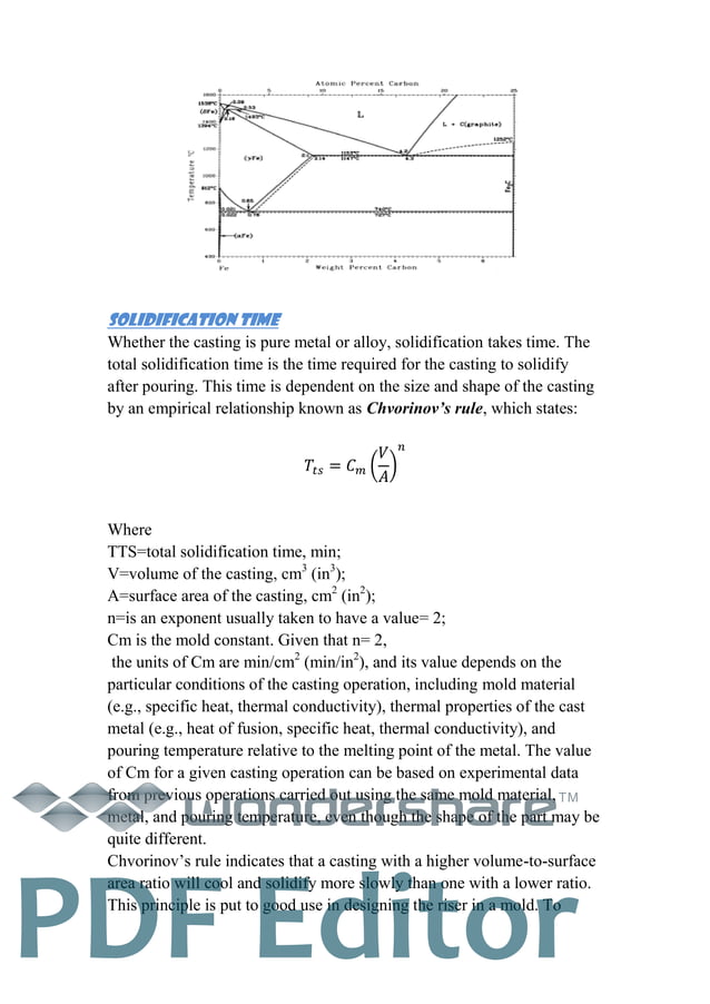 Metal solidification | PDF