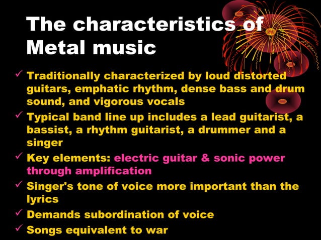Metal songs | PPT