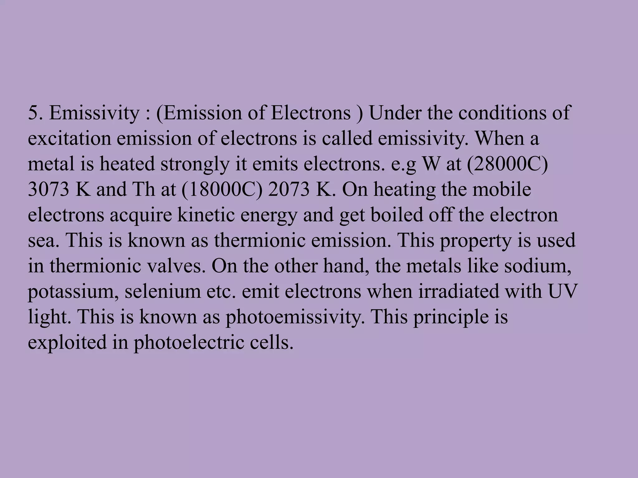 Metals, semiconductors and semiconductors | PPTX