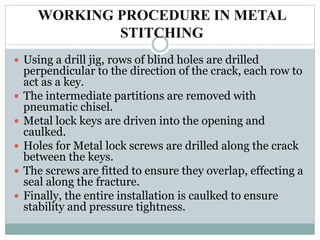 Metal stiching | PPTX