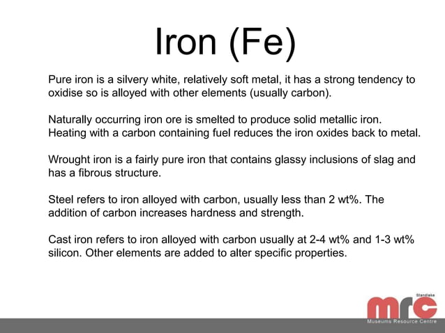 Metals training pdf | PPT