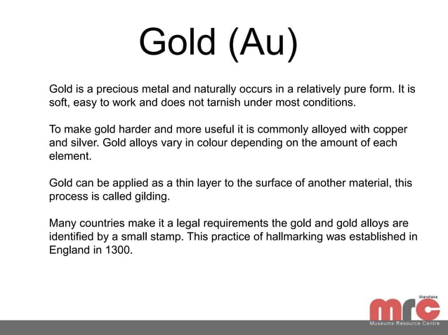 Metals training pdf | PDF | Chemistry | Science