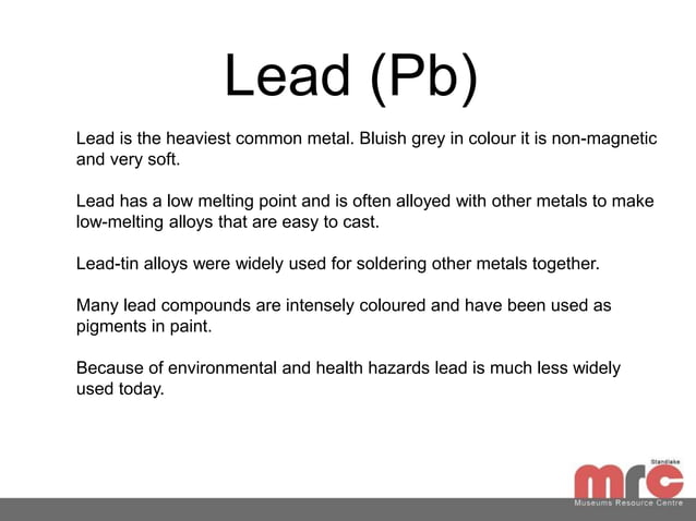 Metals training pdf | PDF | Chemistry | Science