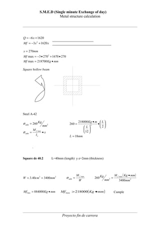 Metal Structure Calculations | PDF