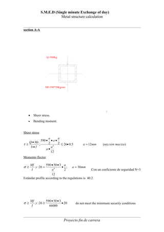 Metal Structure Calculations | PDF