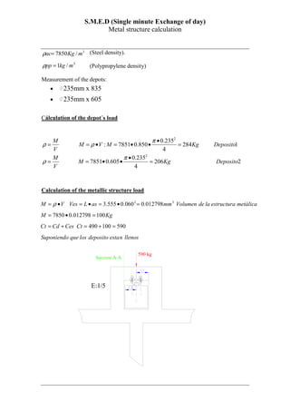 Metal Structure Calculations | PDF | Physics | Science