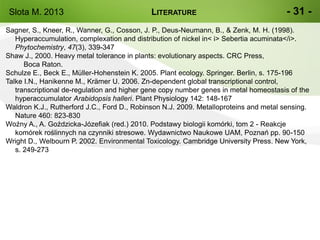 Metal tolerance evolution_ms | PDF