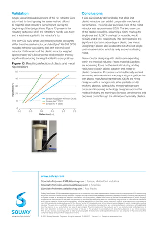 Hip Retractor Metal-to-Plastic Case Study | PDF