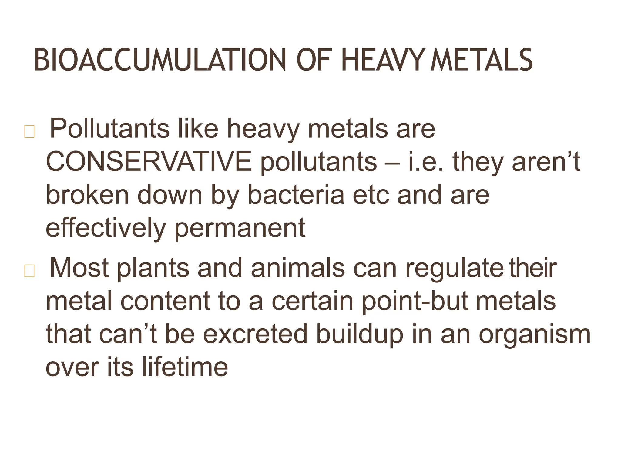 heavy Metal toxicology in natural science | PPTX