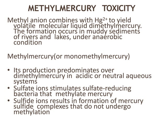 heavy Metal toxicology in natural science | PPT