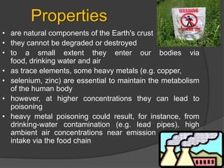 Metal uptake by organisms | PPTX