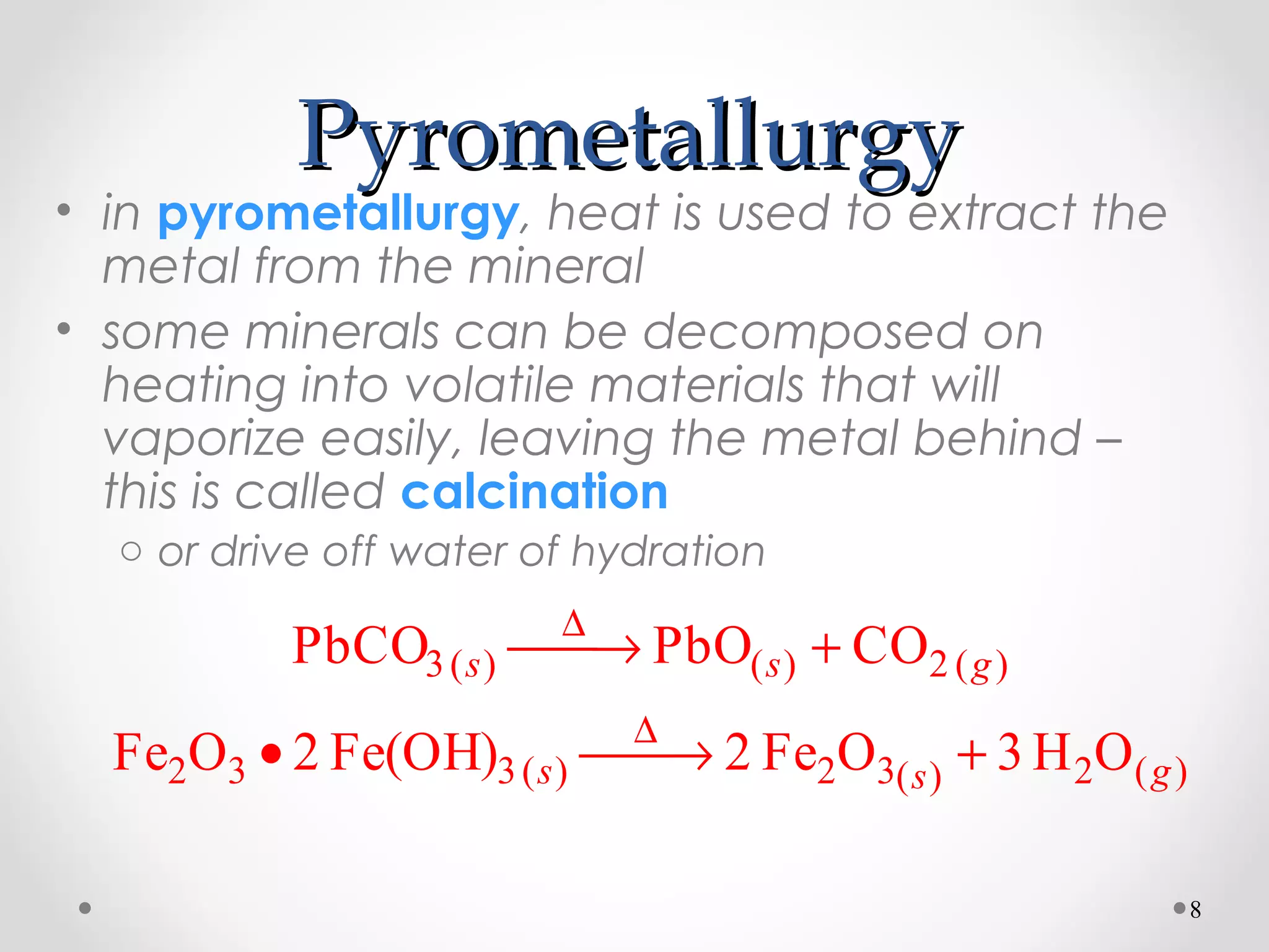 Metals & Metallurgy | PPT