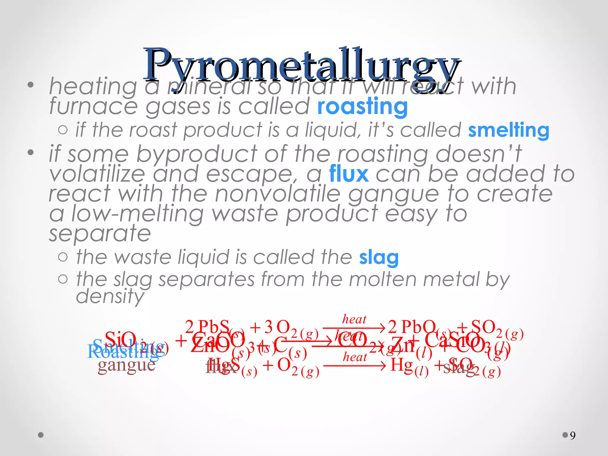 Metals & Metallurgy | PPT