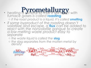 Metals & Metallurgy | PPT