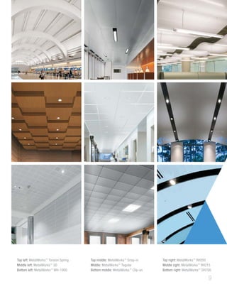 13-Working details Metalworks ceilings-perforations-brochure | PDF