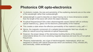 Metamaterial | PPTX