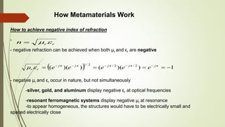 Metamaterial | PPTX