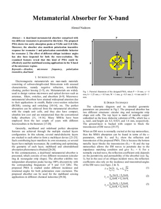 Metamaterial Absorber for X-band.doc