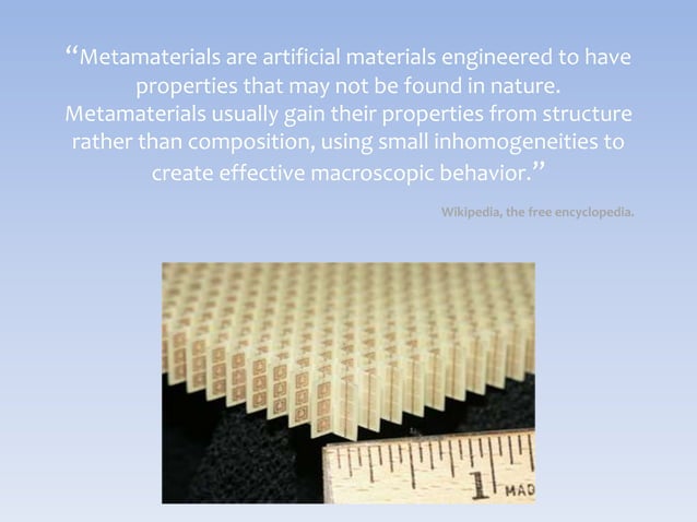 Metamaterials | PPT