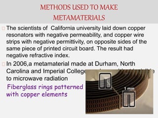 Metamaterials | PPTX