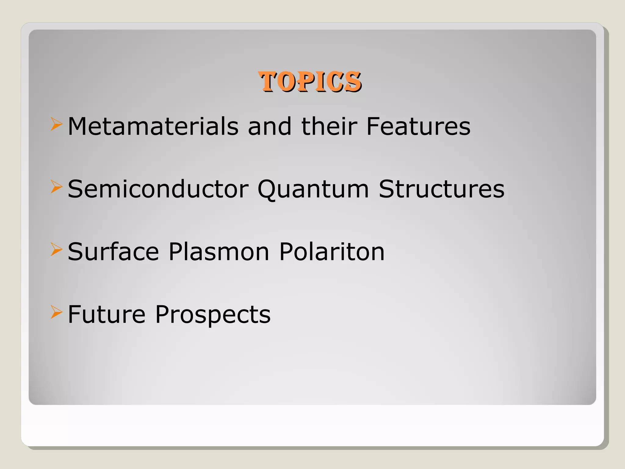 Metamaterials | PPT