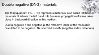 Metamaterials | PPTX