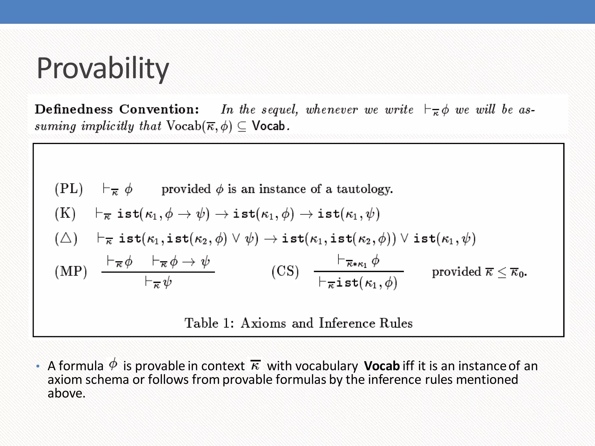 Metamathematics of contexts | PDF