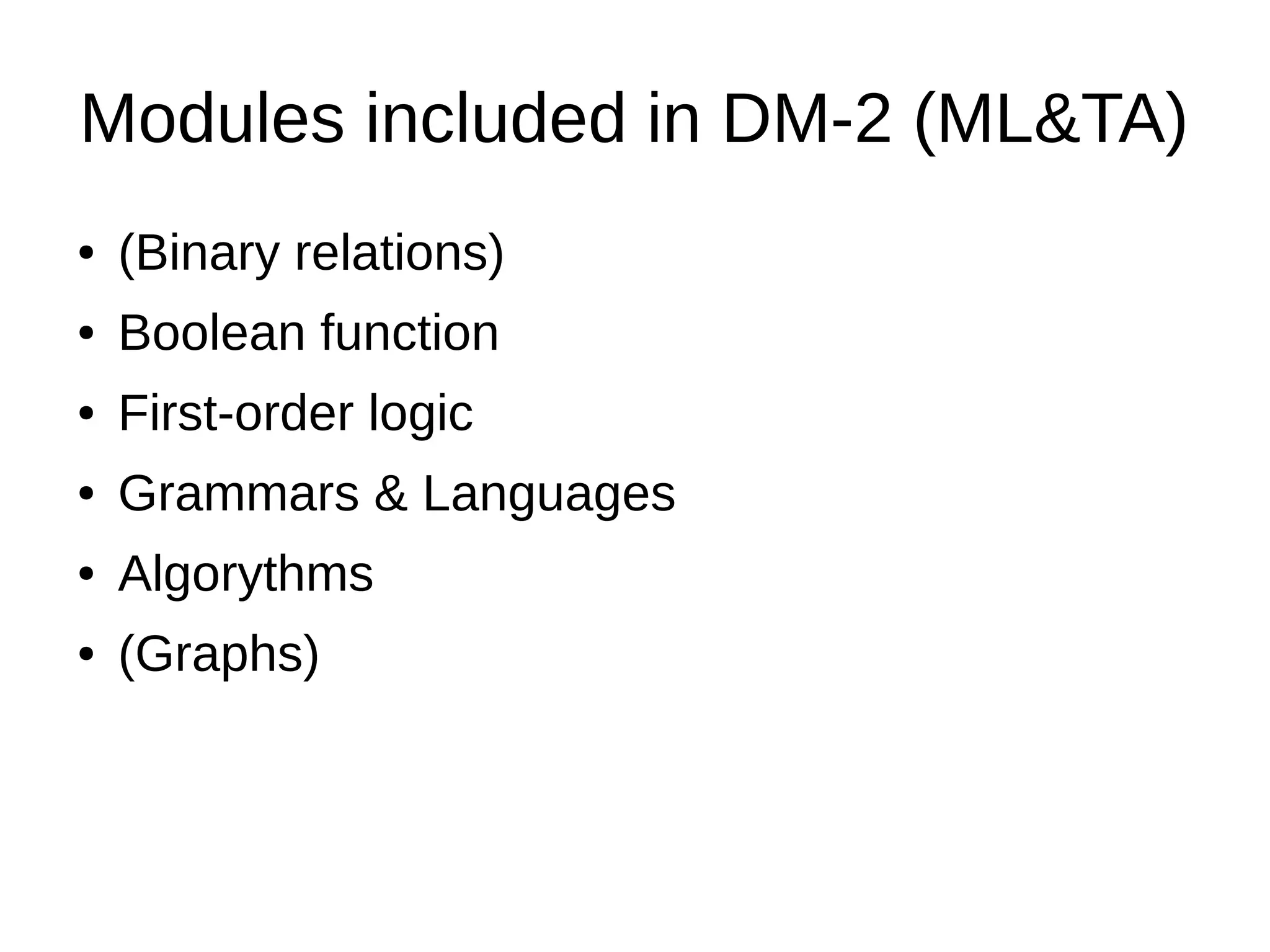 Discrete Mathematics | PPT