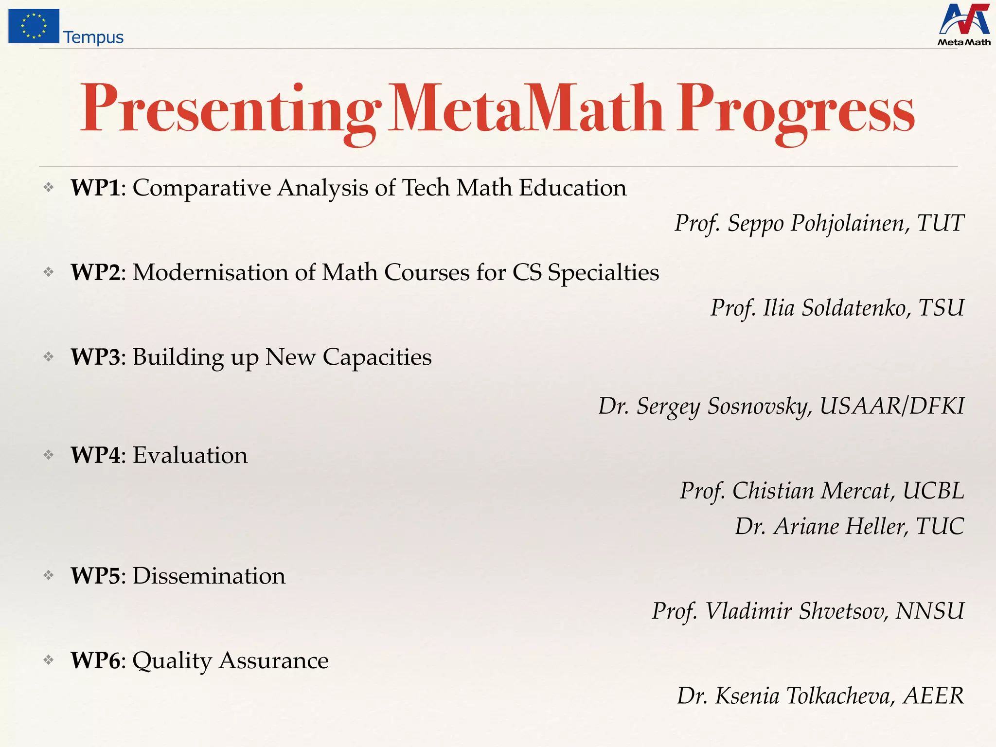Metamath Goals, Activities and Progress | PDF