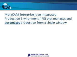 Metamation overview presentation | PPTX
