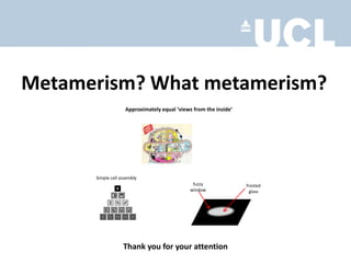 Metamerism? what metamerism? | PPTX