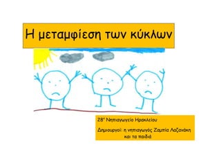 Η ΜΕΤΑΜΦΙΕΣΗ ΤΩΝ ΚΥΚΛΩΝ ................................... | PPT