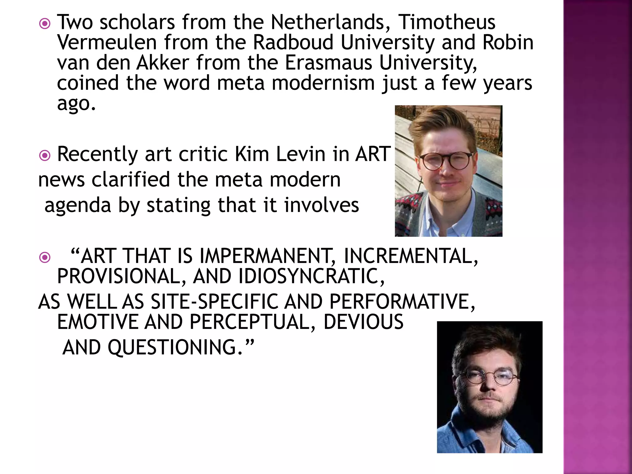 Metamodernism | PPTX