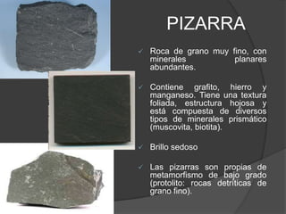 Rocas De Textura Foliada