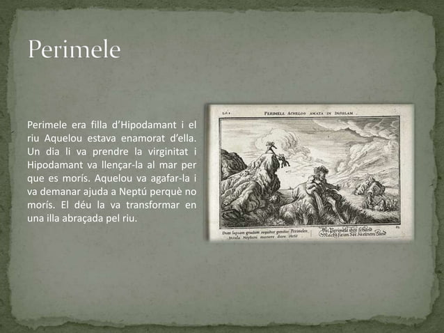 Metamorfosis (III), d'Ovidi | PPTX