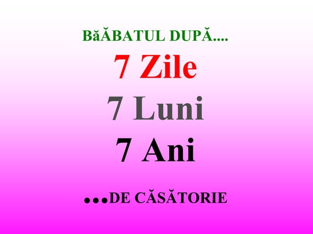 Metamorfoza iubirii la barbatul casatorit | PPT