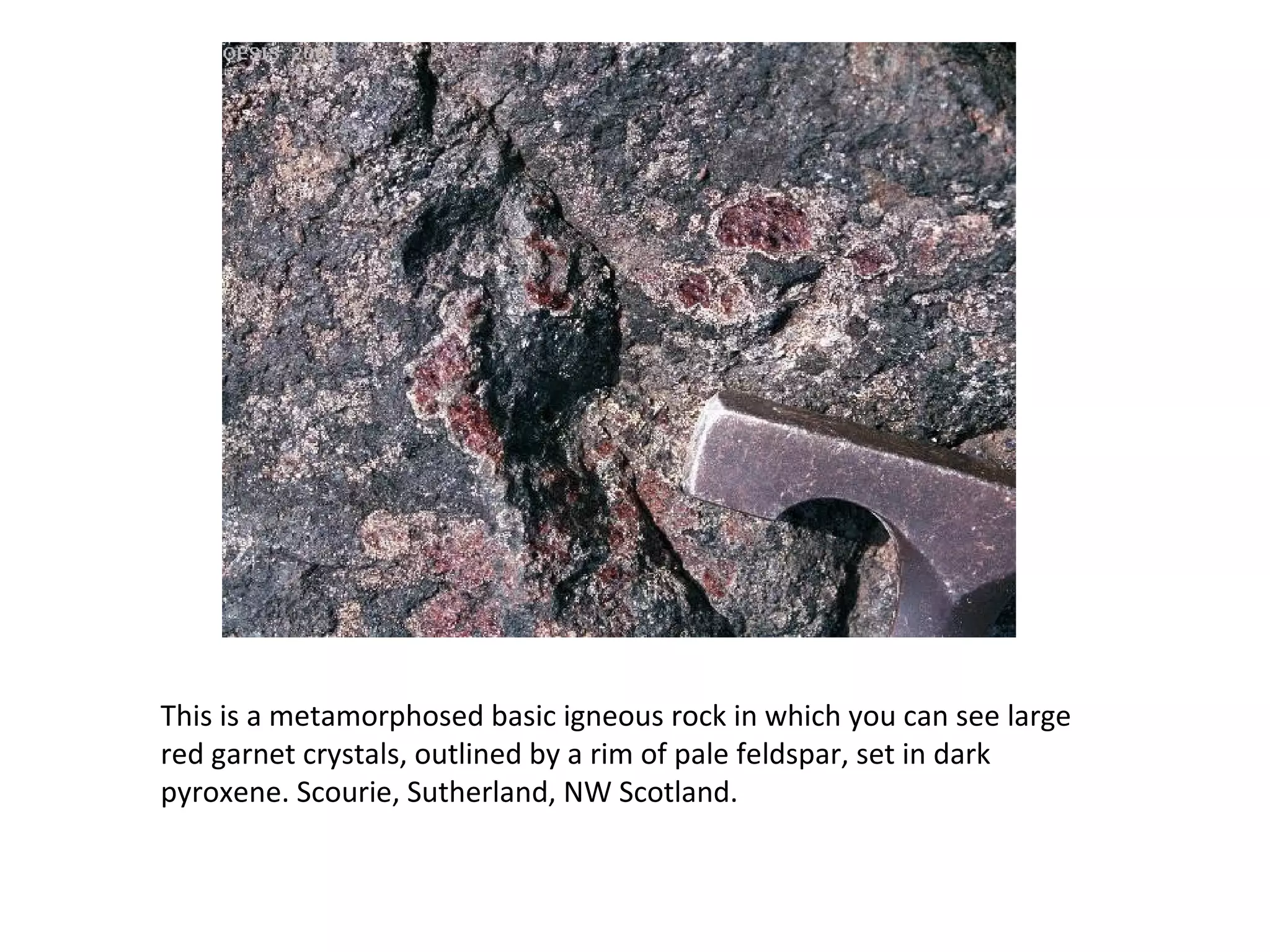 Metamorphic rocks ppt | PPT