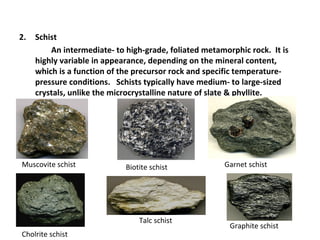 Metamorphic rocks ppt | PPT
